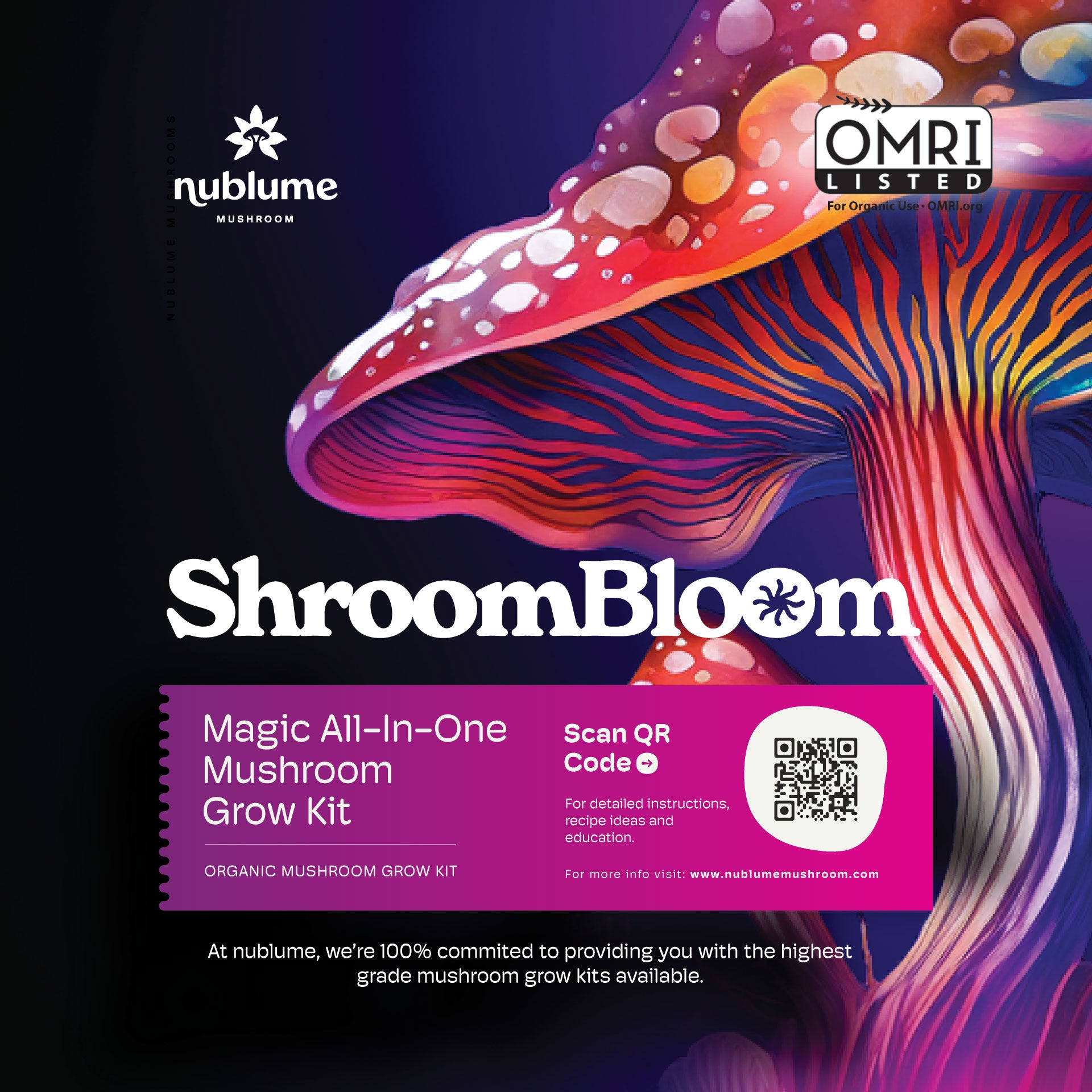 Nublume Mushroom | Official Store® | Buy Mushroom Kits Online